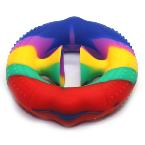 Push pop fidget ball